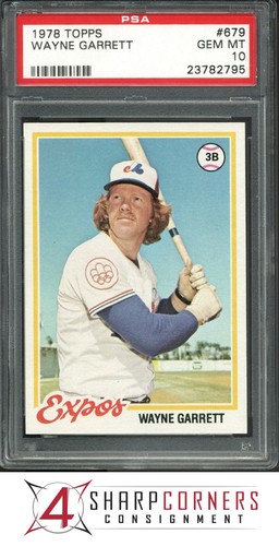 1978 TOPPS #679 WAYNE GARRETT EXPOS PSA 10 | eBay