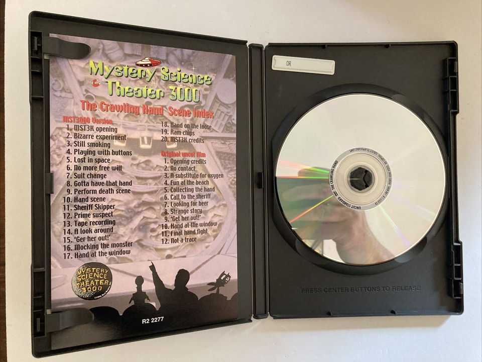 Mystery Science Theater 3000 - The Crawling Hand (DVD, 2002) Very Good ...