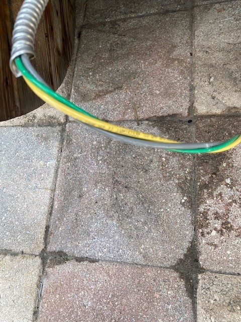 8/2 Stranded Copper MC With Ground Aluminum Armor Metal Clad Cable 600V ...