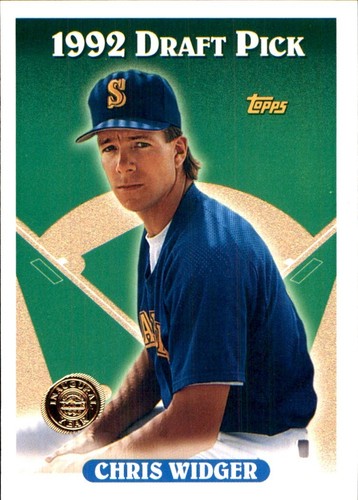 1993 Topps INAUGURAL Rockies #632 Chris Widger SEATTLE MARINERS | eBay