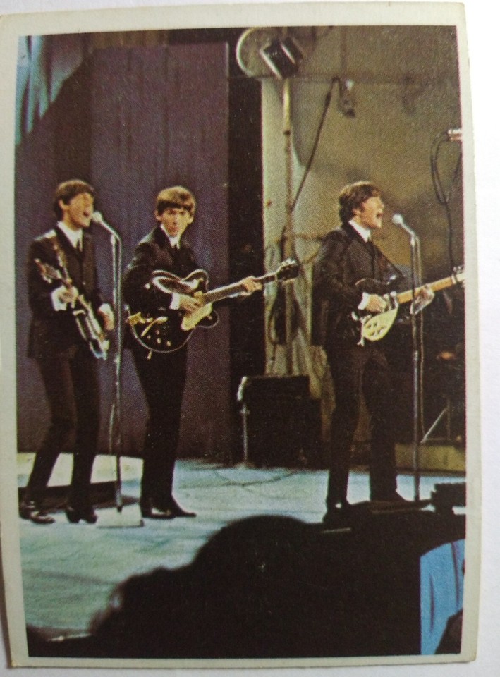 Vintage Beatles Color Trading Cards Collectible | eBay