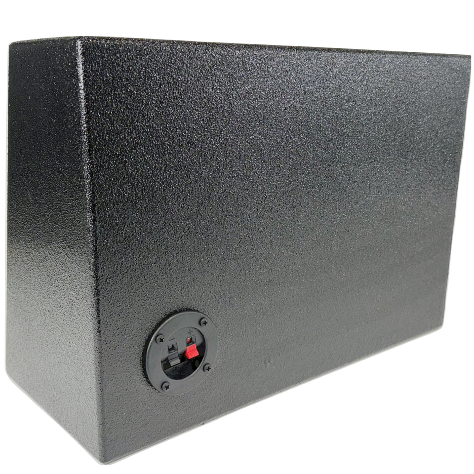 Single 2x8" Subwoofer Angled Single Cab Under Seat Truck Sub Box ...