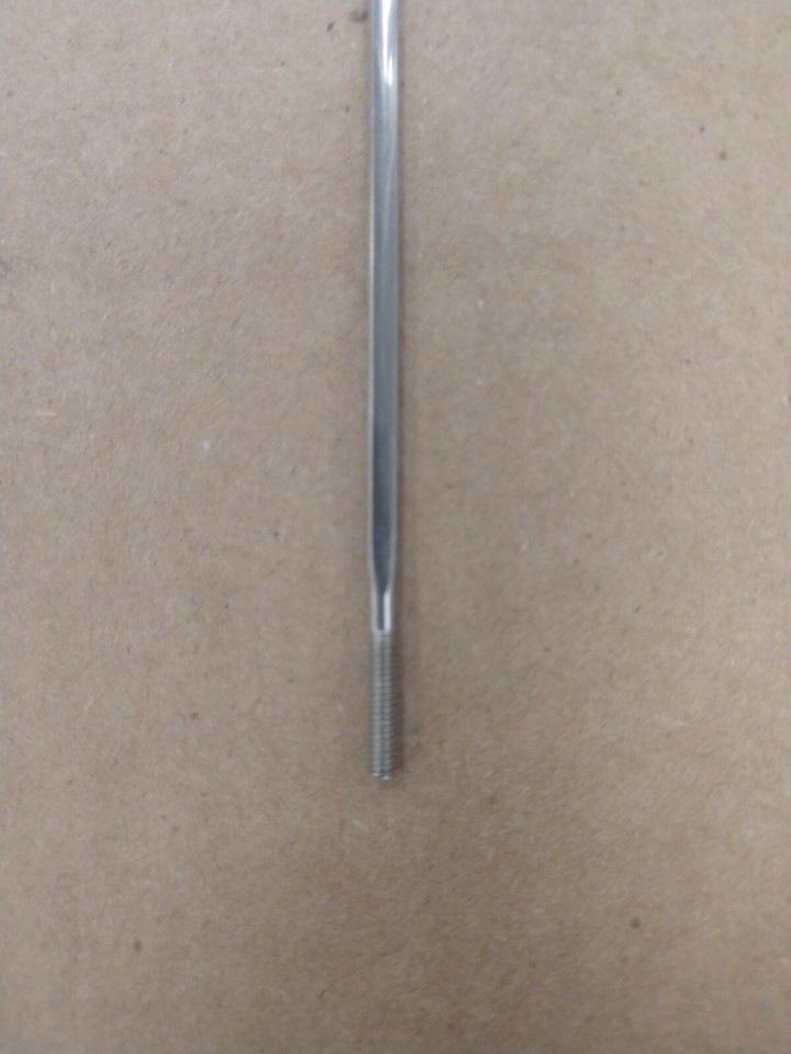 NOS DT Aerolite Bladed Spokes 15G. Stainless Steel Silver "J" Bend ...