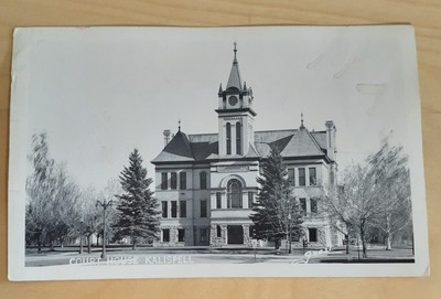 RPPC MT Kalispell Flathead County Courthouse | eBay