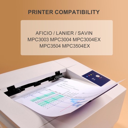 BUEGOO MP C3003 MPC3003 841813 Black Toner Cartridge Compatible Ricoh ...