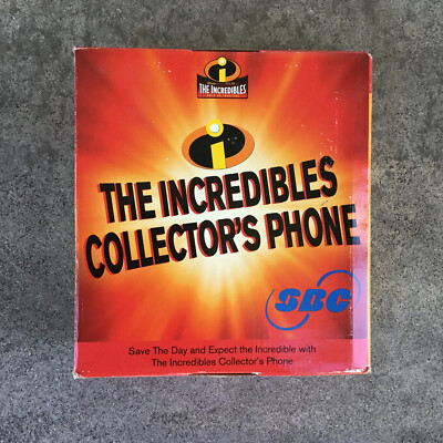 Disney Pixar The Incredibles Collector's Phone by SBC Telephone New in ...