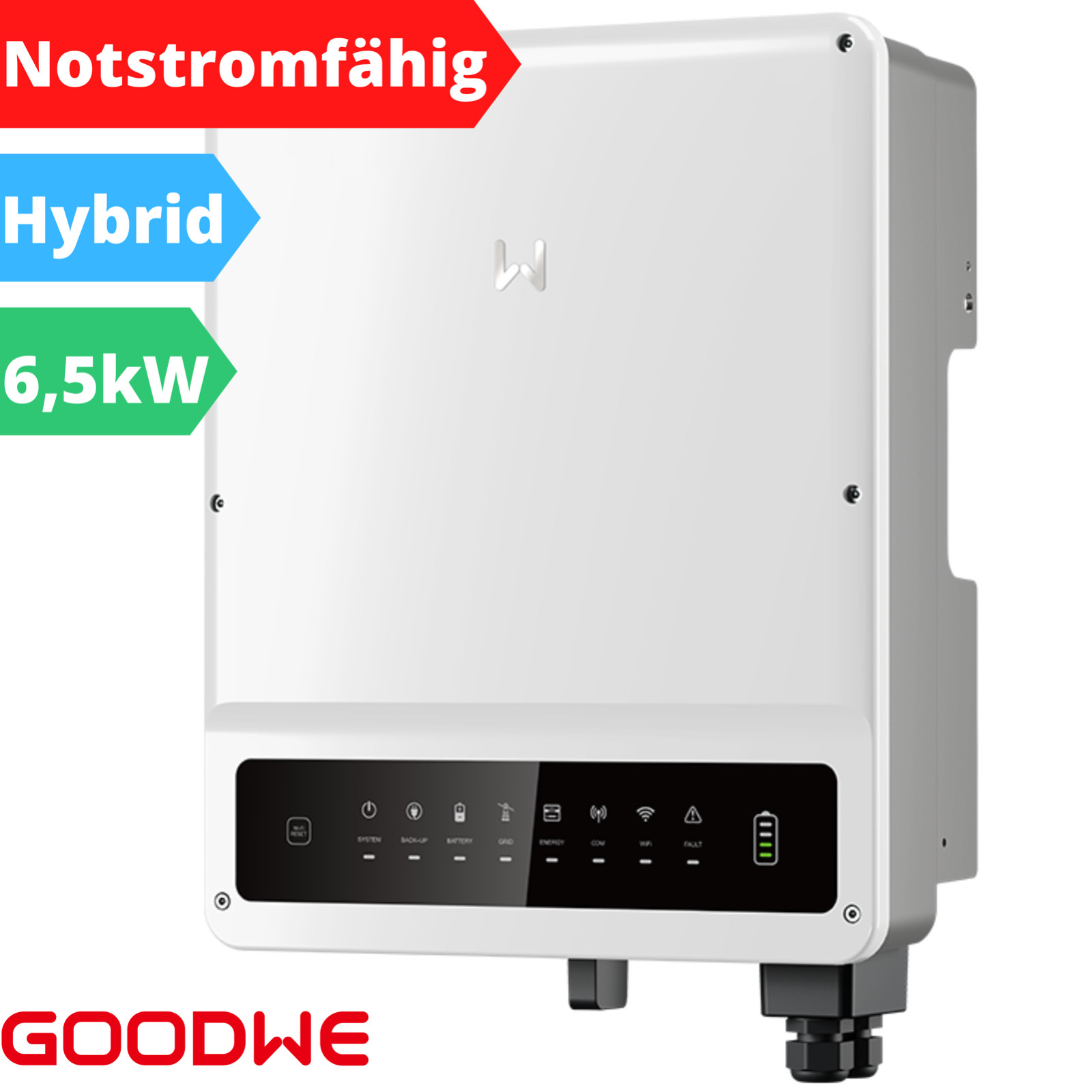 GoodWe GW6,5K-ET PLUS Wechselrichter Notstrom Hybrid Inverter ...