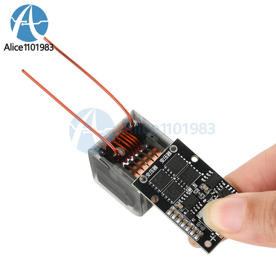 DC6-15V to AC10kV-25kV Arc Igniter High Voltage Module Lighter 12V Low ...