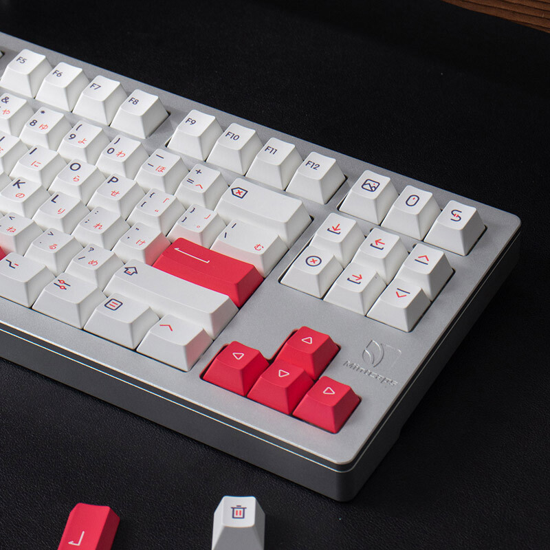 GMK Copy Zinfandel Pink White Keycap Cherry Profile PBT 148pcs/set | eBay
