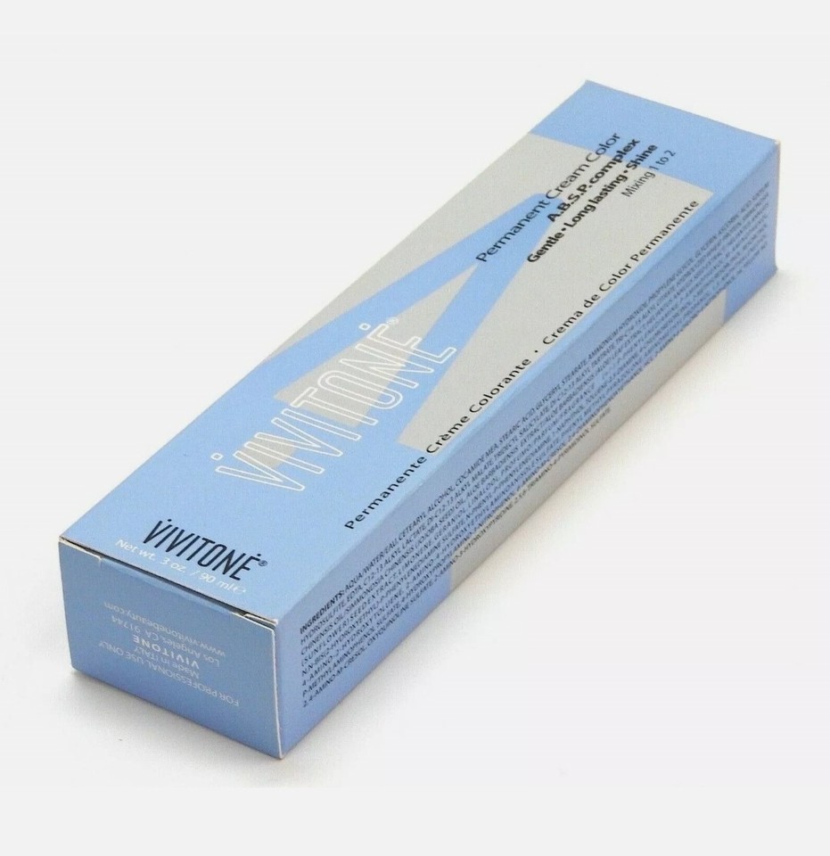 VIVITONE Permanent Cream Hair Color 103HL Ultra Light Beige Blonde Made ...