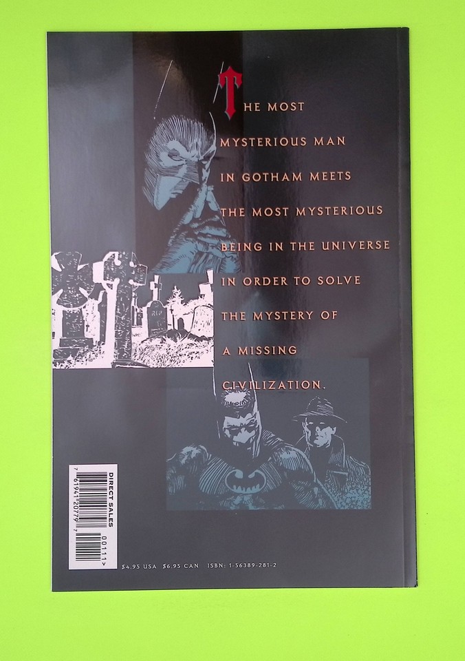 Batman/Phantom Stranger #1 One-Shot 1997 DC Comics 8.0 Comic Book L98 ...