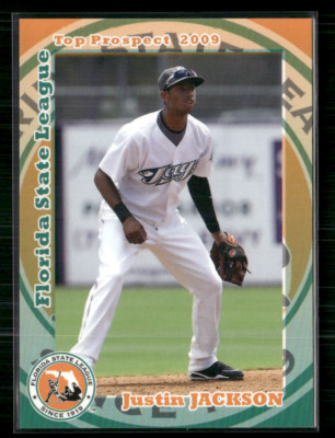 Justin Jackson 2009 Florida State League Top Prospects Set | eBay