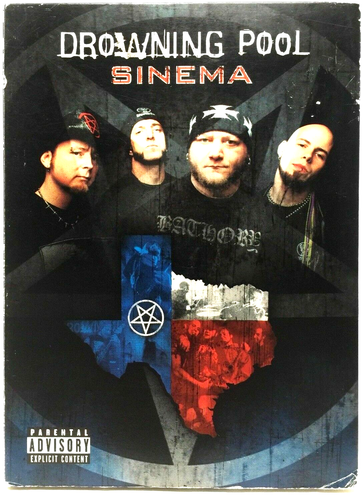 Drowning Pool DVD Sinema - Music Over 2.5 Hours + BAND WALL POSTER RARE ...