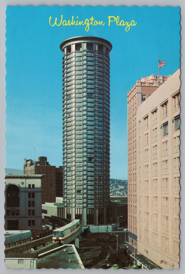 Washington Plaza Hotel, 1st Ave & Yesler Way, Seattle, WA VTG 1970s ...