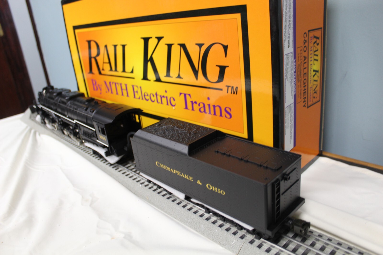 Rail King MTH Trains C&O Allegheny 2-6-6-6 Articulated Steam Engine #20 ...