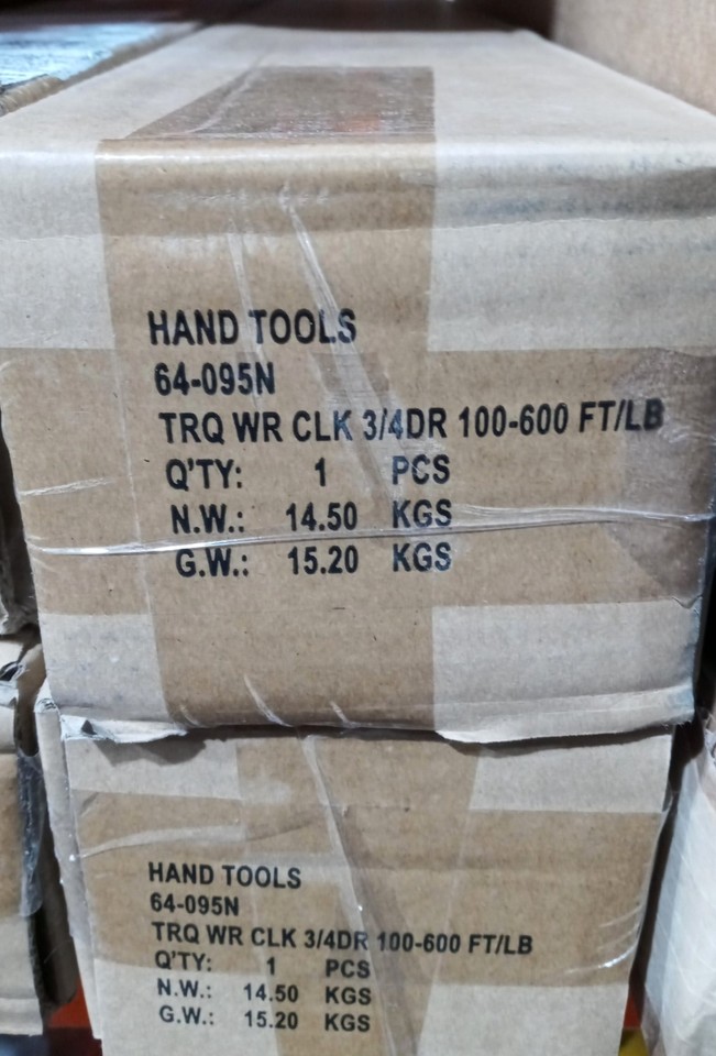 Armstrong 64-095N 3/4" Drive Micrometer Torque Wrench Ratchet Head 100 ...