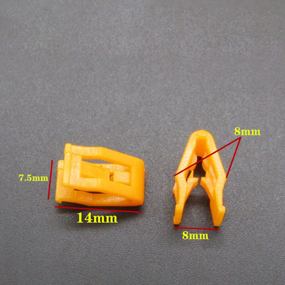 10 Car Center Console Radio Dash Panel Switch Bezel Clips for Ford ...