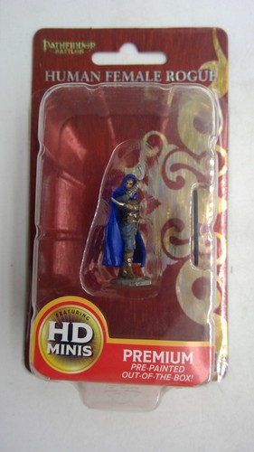 Pathfinder Batailles Premium Miniature ~ Humain Femelle Rogue | eBay