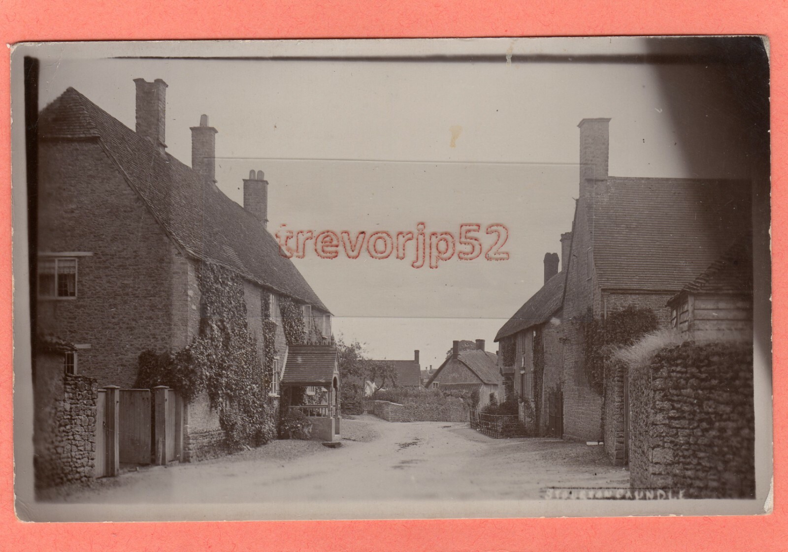 Stourton Caundle Nr Sherborne Sturminster Newton RP 1912 Rubber ...