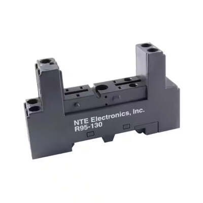 NTE R95-130 5 Pin Slim Line Relay Socket for NTE R22 & R49 SPDT Relays ...