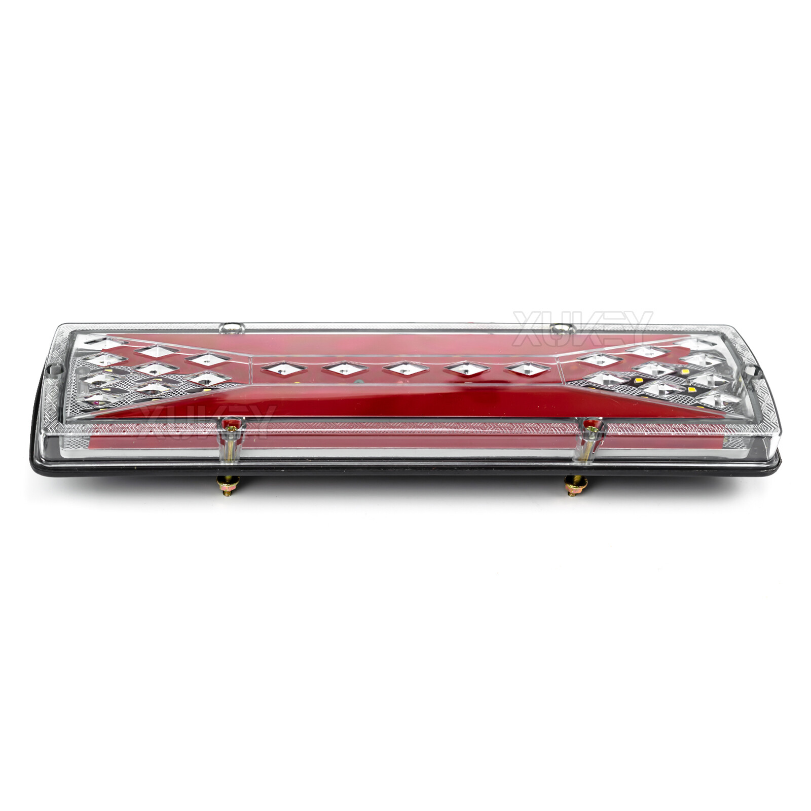 2Pc Trailer Caravan Truck Lamp LED Rear Tail Lights Dynamic Indicator ...