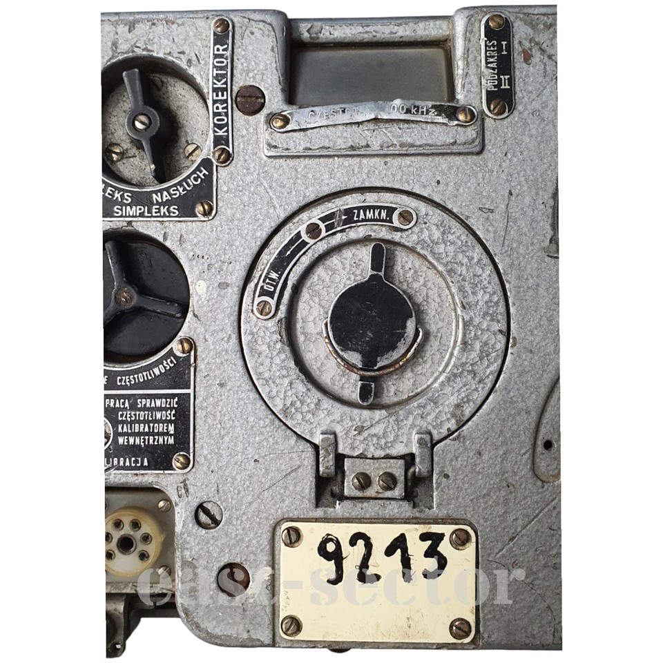 Rare R-123 Soviet Russian Tank Radio Station Polish Version Cold War ...