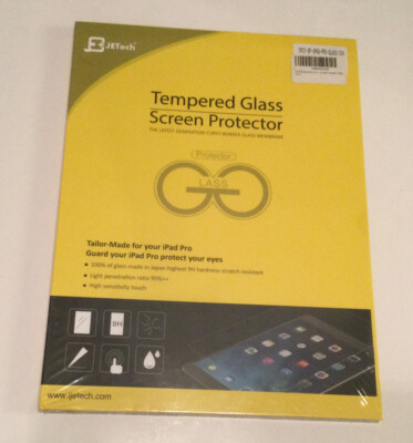 JETech 0902 Tempered Glass Screen Protector for Apple iPad Pro | eBay