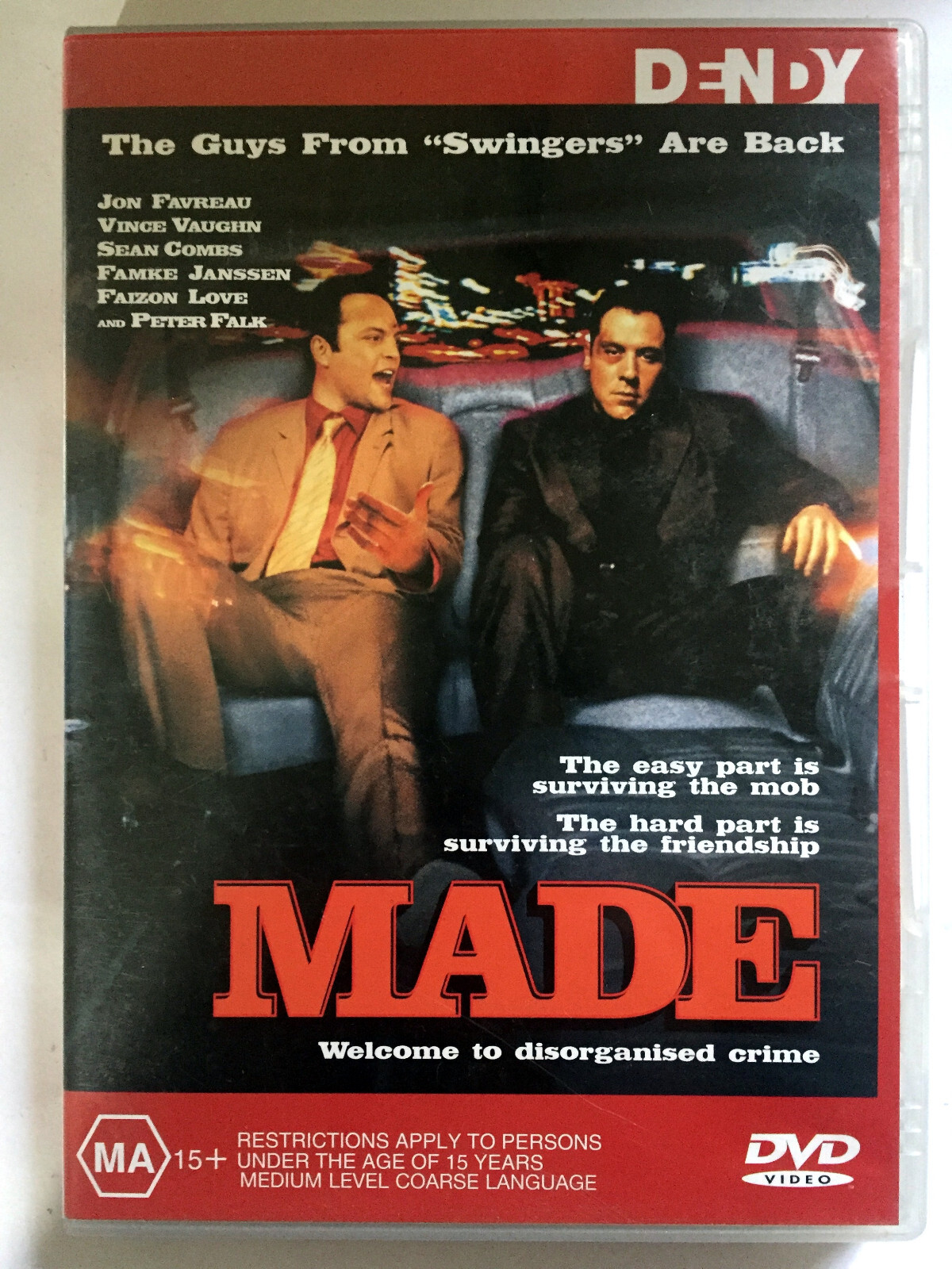 Made - Vince Vaughn, Jon Favreau (DVD, 2001) PAL Region 4 - LIKE NEW | eBay