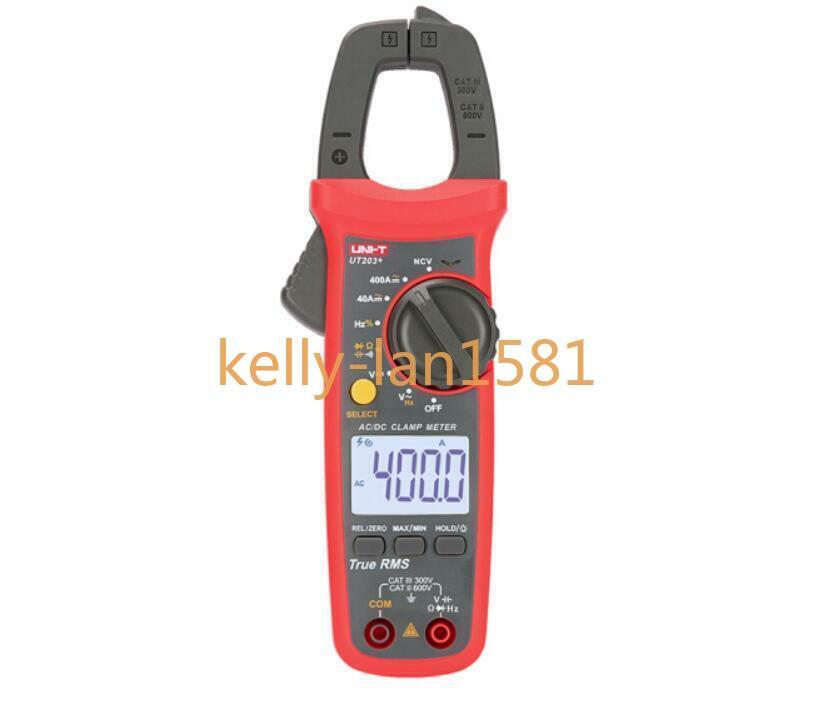 NI-T UT203+ Digital Handheld Clamp Multimeter Tester Meter DMM CE AC DC ...