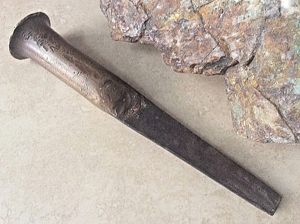 Ancient Chisel And Hammer