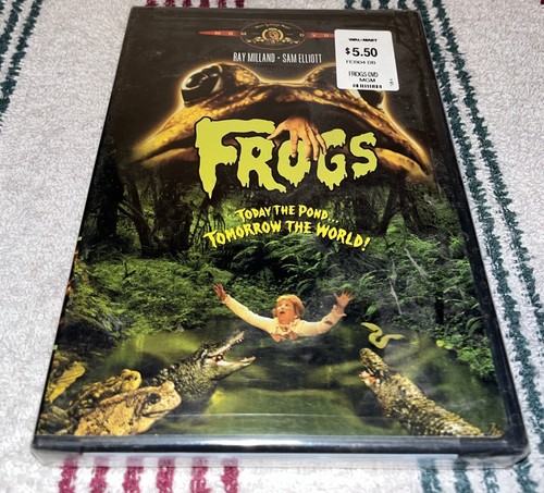 FROGS (DVD 1972) Sam Elliott Ray Milland Joan Van Ark NEW SEALED | eBay