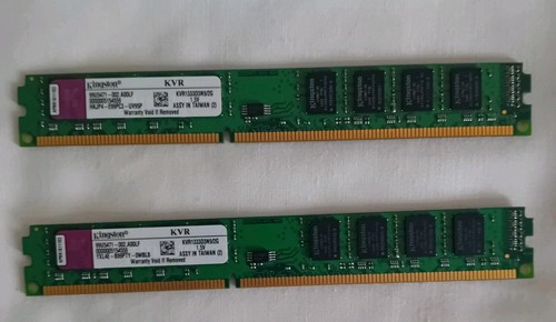Kingston KVR1333D3N9/2G 2x2GB (4GB) Low Profile DDR3 Memory 1333 MHz ...