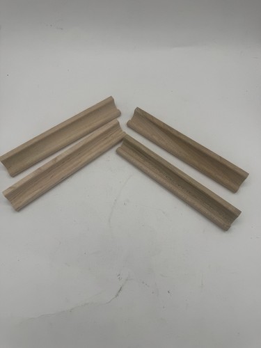 4 Scrabble Tile Racks Letter Holders Wood Replacement Pieces Parts ...
