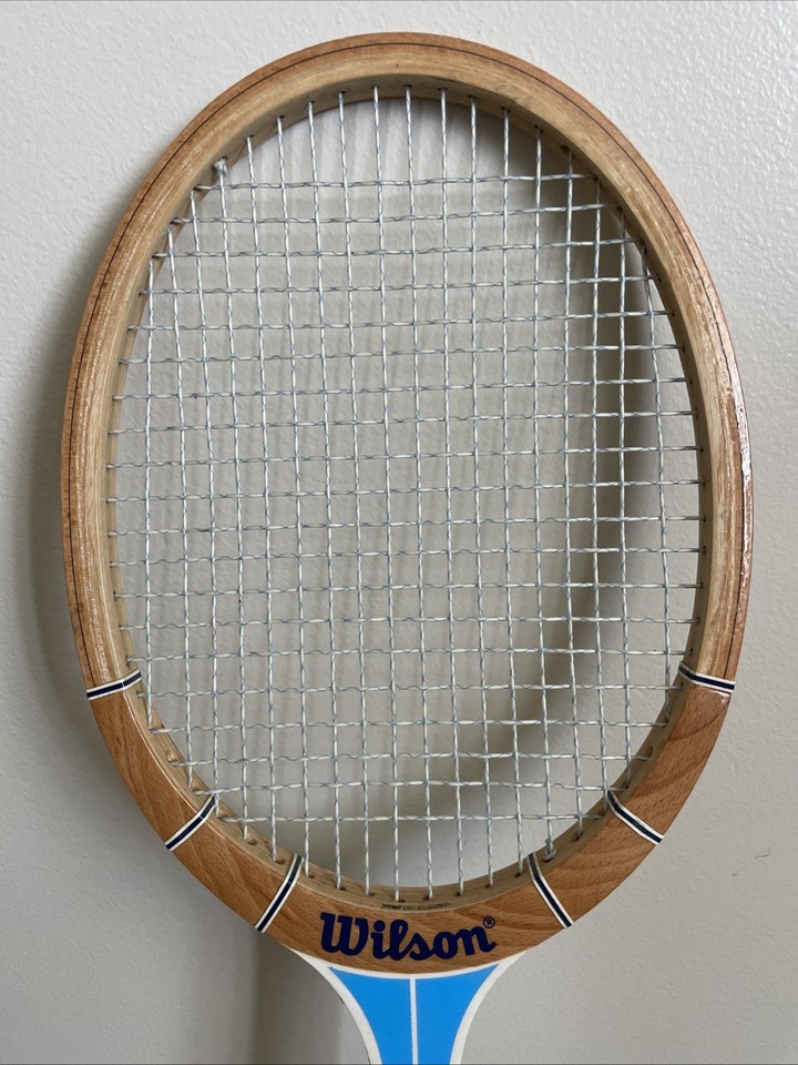 VTG CHRIS EVERT Prestige Wilson Tennis Wood Racket 4 3/8 Made In ...