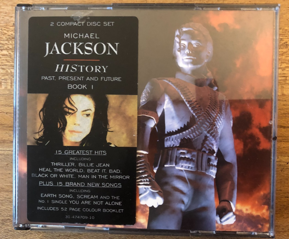 * LIKE NEW * x 2 MICHAEL JACKSON CDS - HISTORY ( 2 CDS SET ) & OFF THE WALL VGC | eBay UK