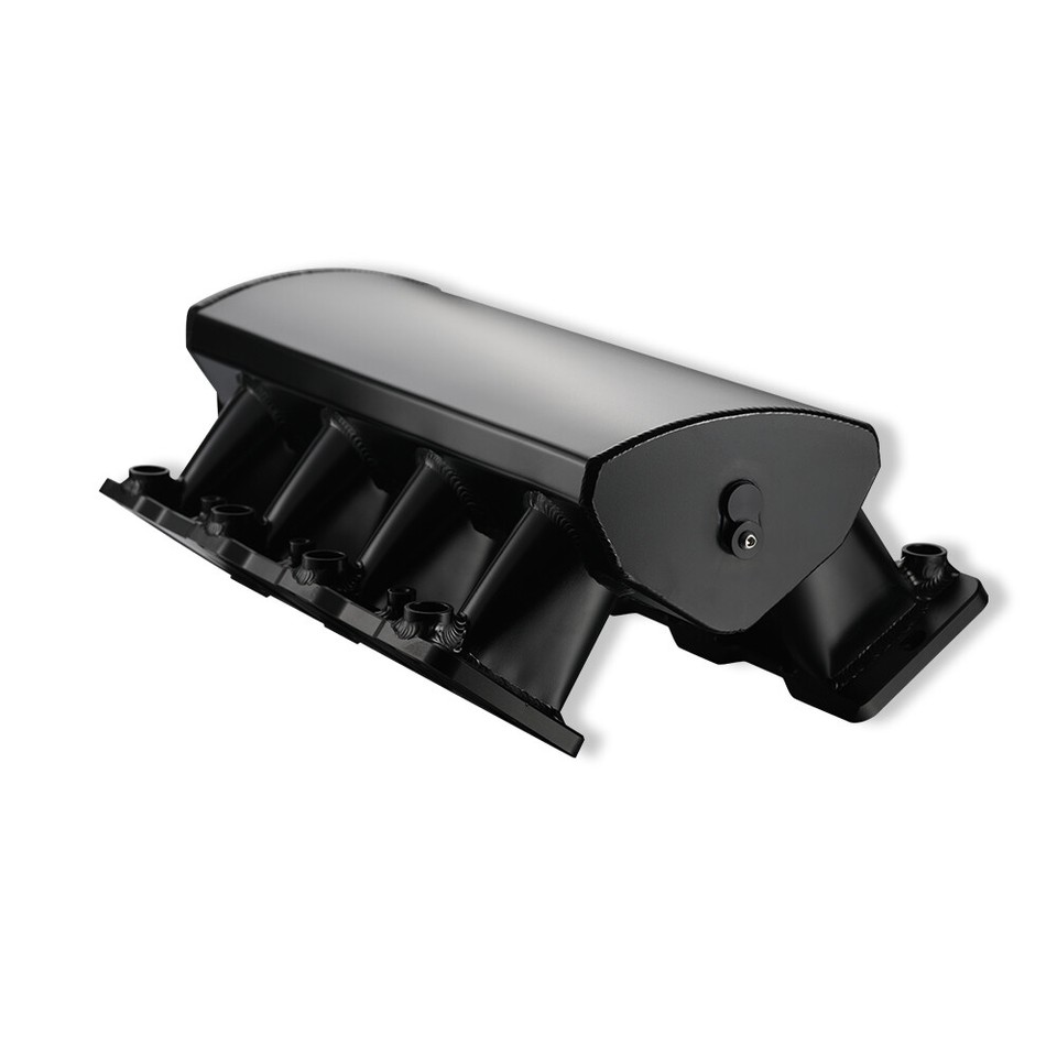 102mm Low Ramp Intake Manifold LS1 LS2 LS6 5.3L 6.0L Aluminum Black w ...