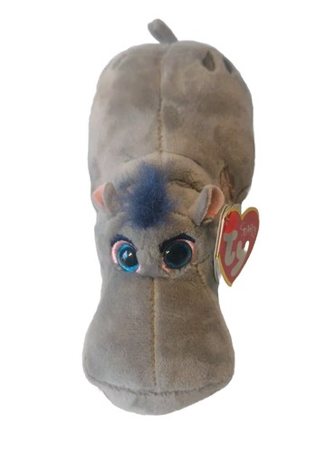 2017 TY Disney Lion Guard Beshte Hippo Plush Beanie Baby Boo Glitter ...
