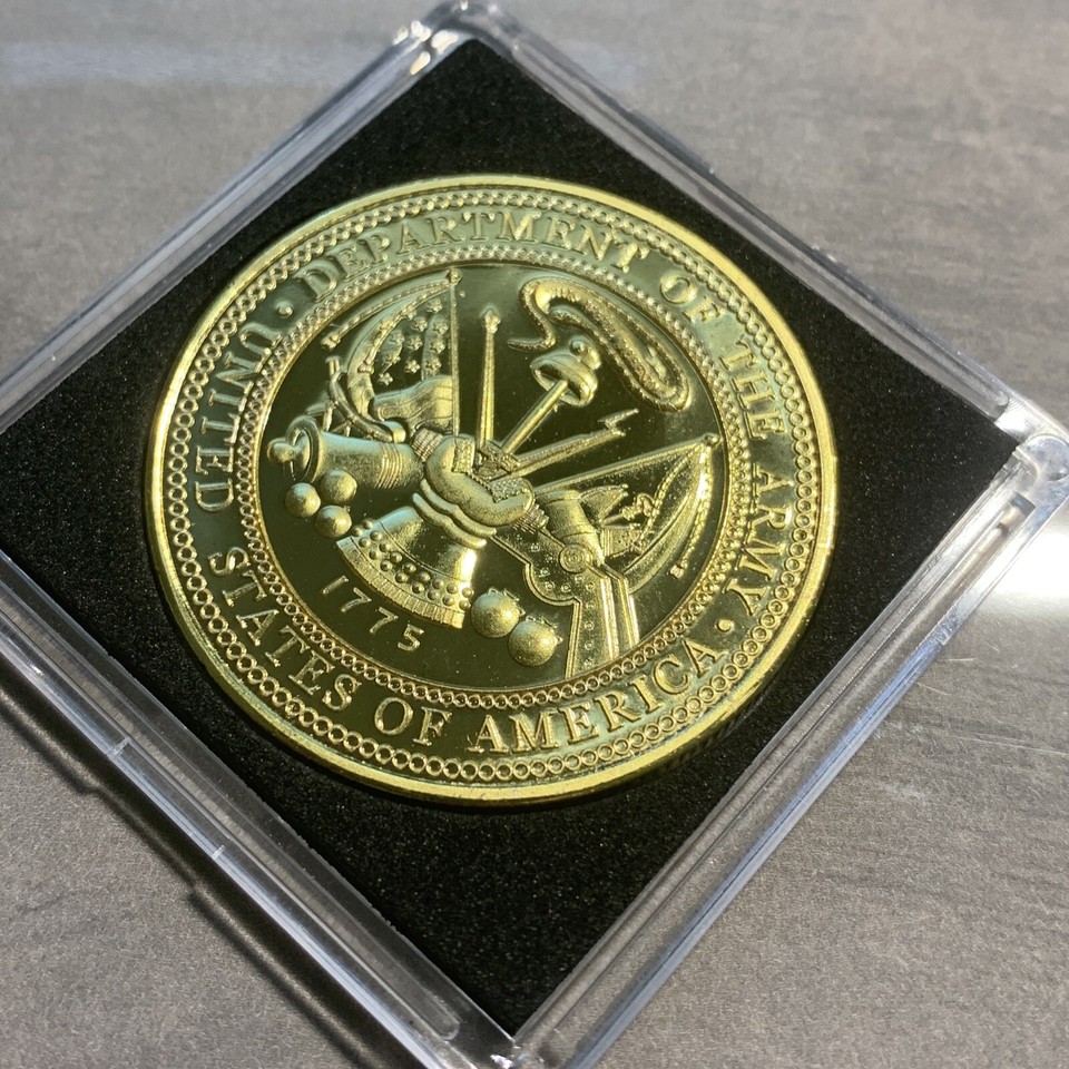 US ARMY Corps of Engineers Challenge Coin with Case! | eBay