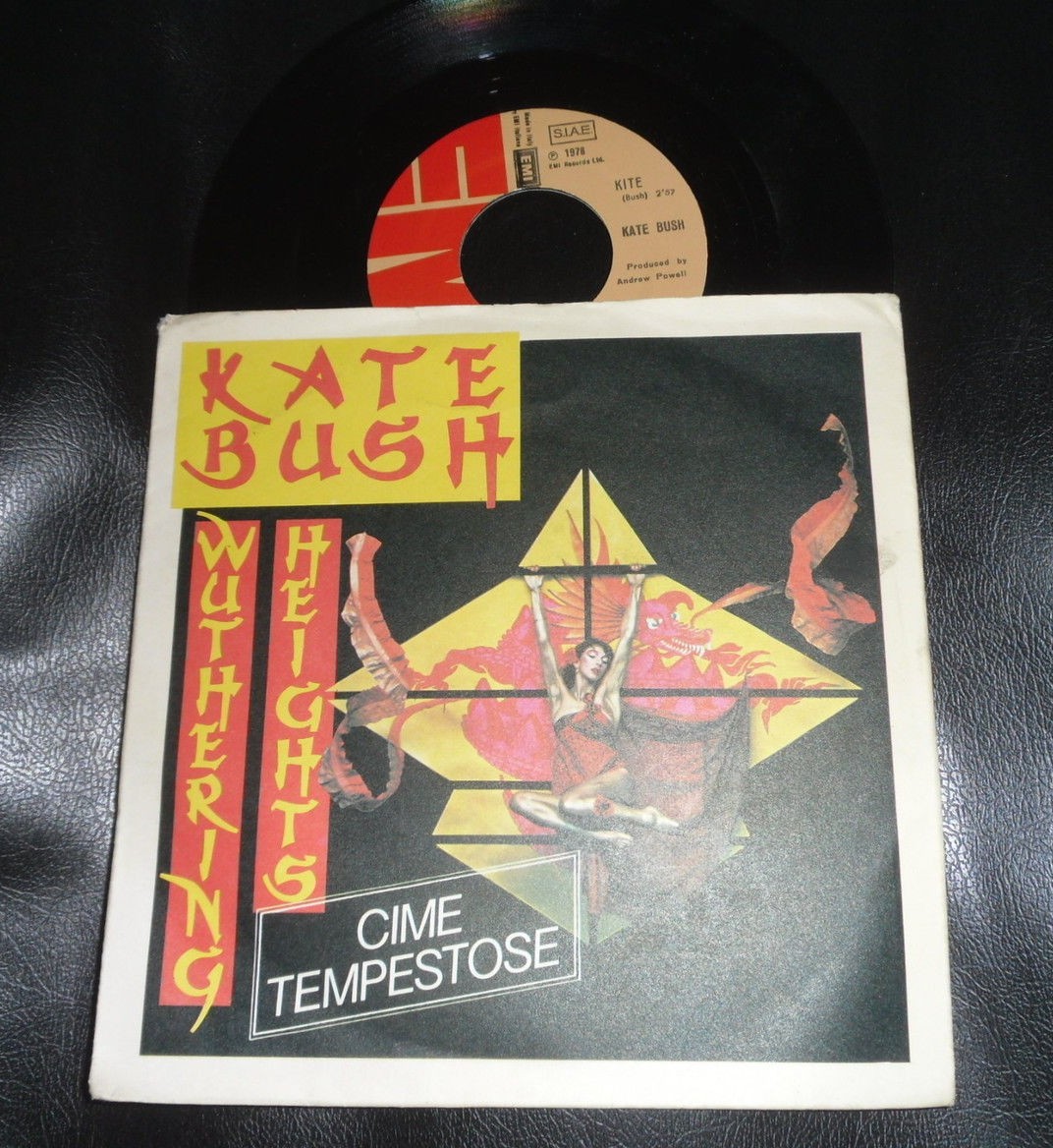 Italian ITA 7" 45 Giri rpm KATE BUSH Cime Tempestose Wutherig Heights ...