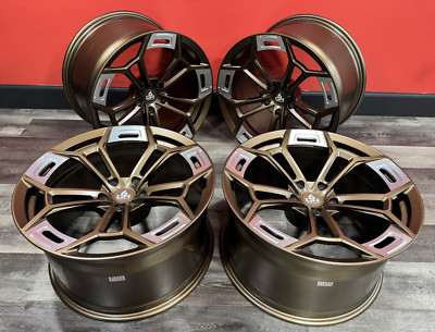 20'' 6GR Forged Magnesium Polished Wheels rims for Ford Shelby GT350 ...