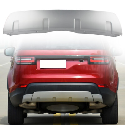 Silver Rear Bumper Guard Board Skid Plate For Land Rover Discovery 5 ...