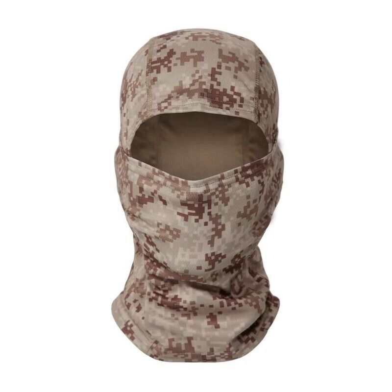 Men Army Cap Headwear Flap Hat Full Neck Cover Camouflage Hats Winter ...