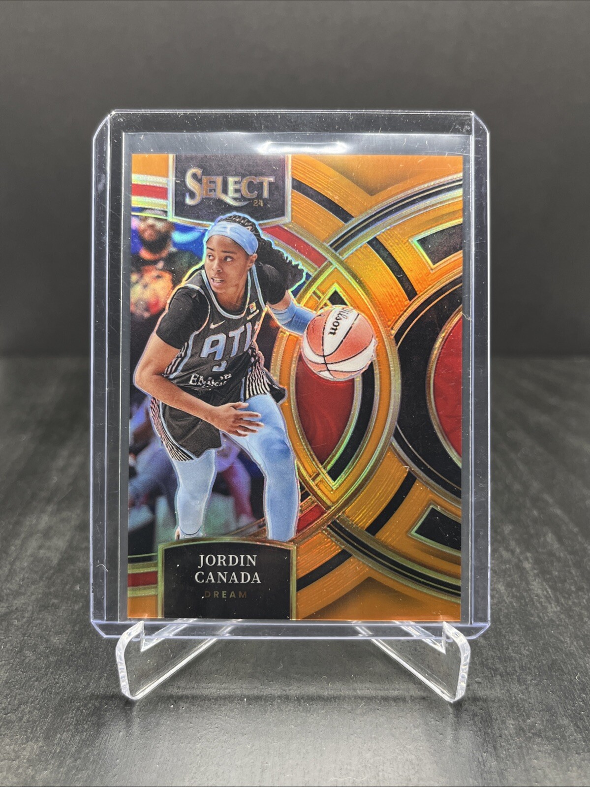 Jordin Canada 2024 Select WNBA #198 Base Orange /125 Price Guide ...