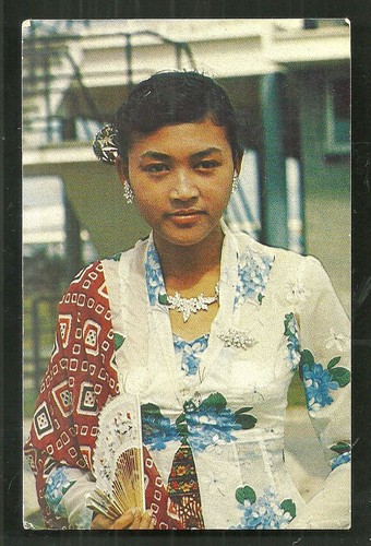 Indonesian Java Girl BEAUTY Jewels Costume Suriname 1966 | eBay