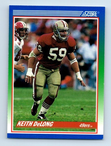 1990 Score Keith DeLong San Francisco 49ers #392 | eBay