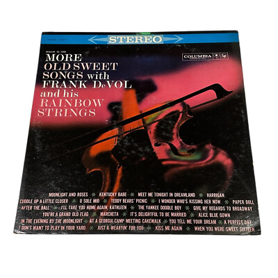 Frank DeVol More Old Sweet Songs LP Vinyl COlumbia CS 8273 6 eyes | eBay