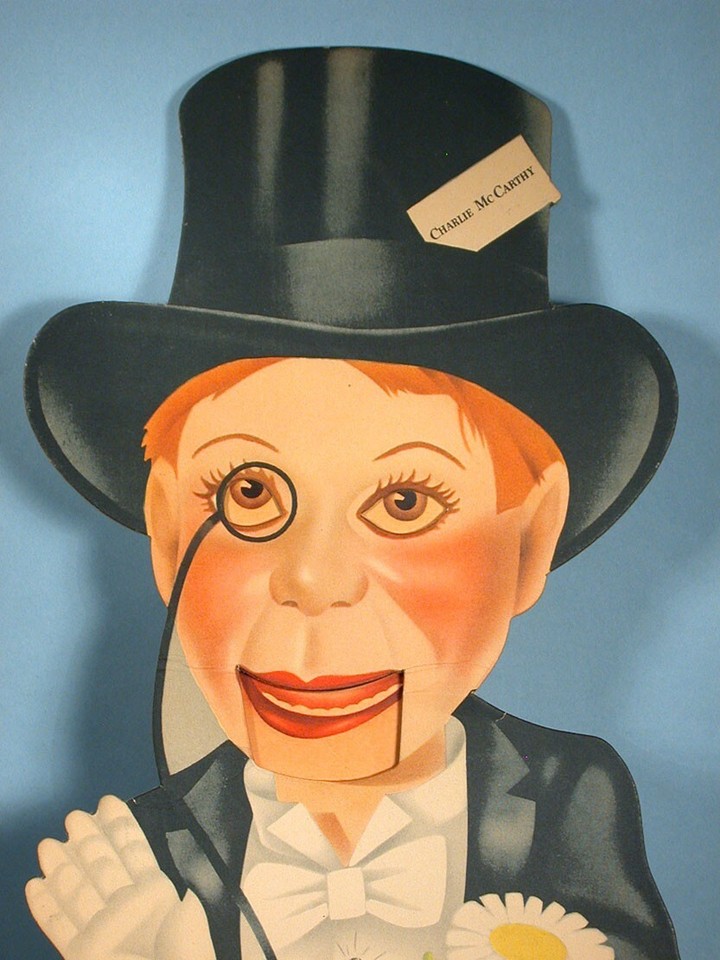 1938 Charlie McCarthy Chase & Sanborn Coffee Premium Ventriloquist ...