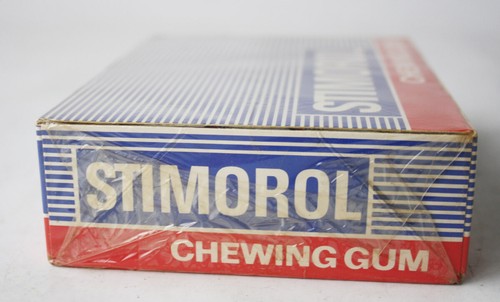 ULTRA RARE VINTAGE 70'S SEALED STIMOROL CHEWING GUM BOX DANDY DENMARK ...
