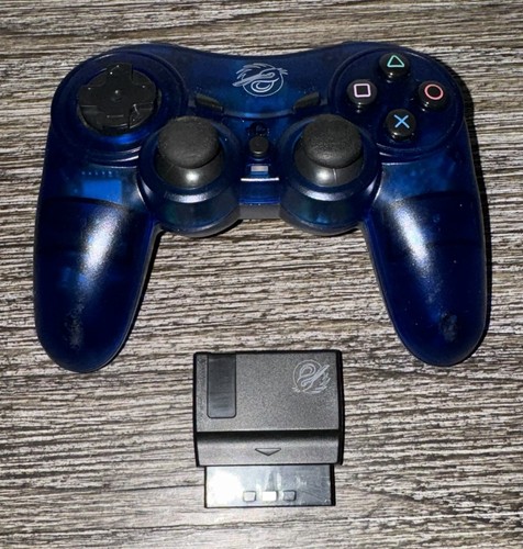 Blue Pelican Predator (PL-697) PS2 Wireless Controller w/ Receiver ...