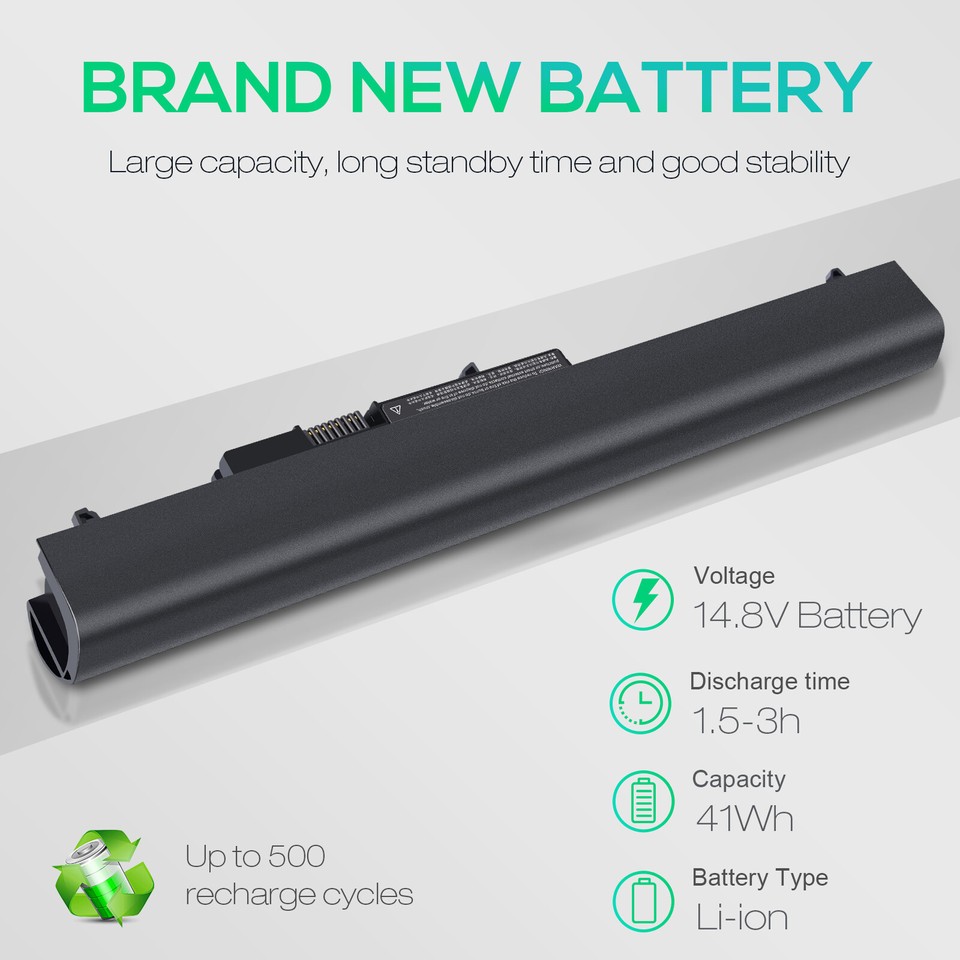 746641-001 Laptop Battery For HP OA03 OA04 740715-001 746458-421 14.8V ...